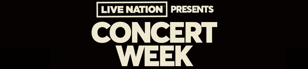 Live Nation presents Concert Week - Aloud.com