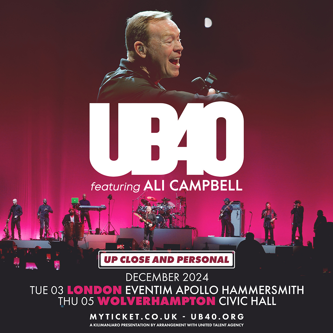UB40 featuring Ali Campbell - Absolute Radio Ticket Store