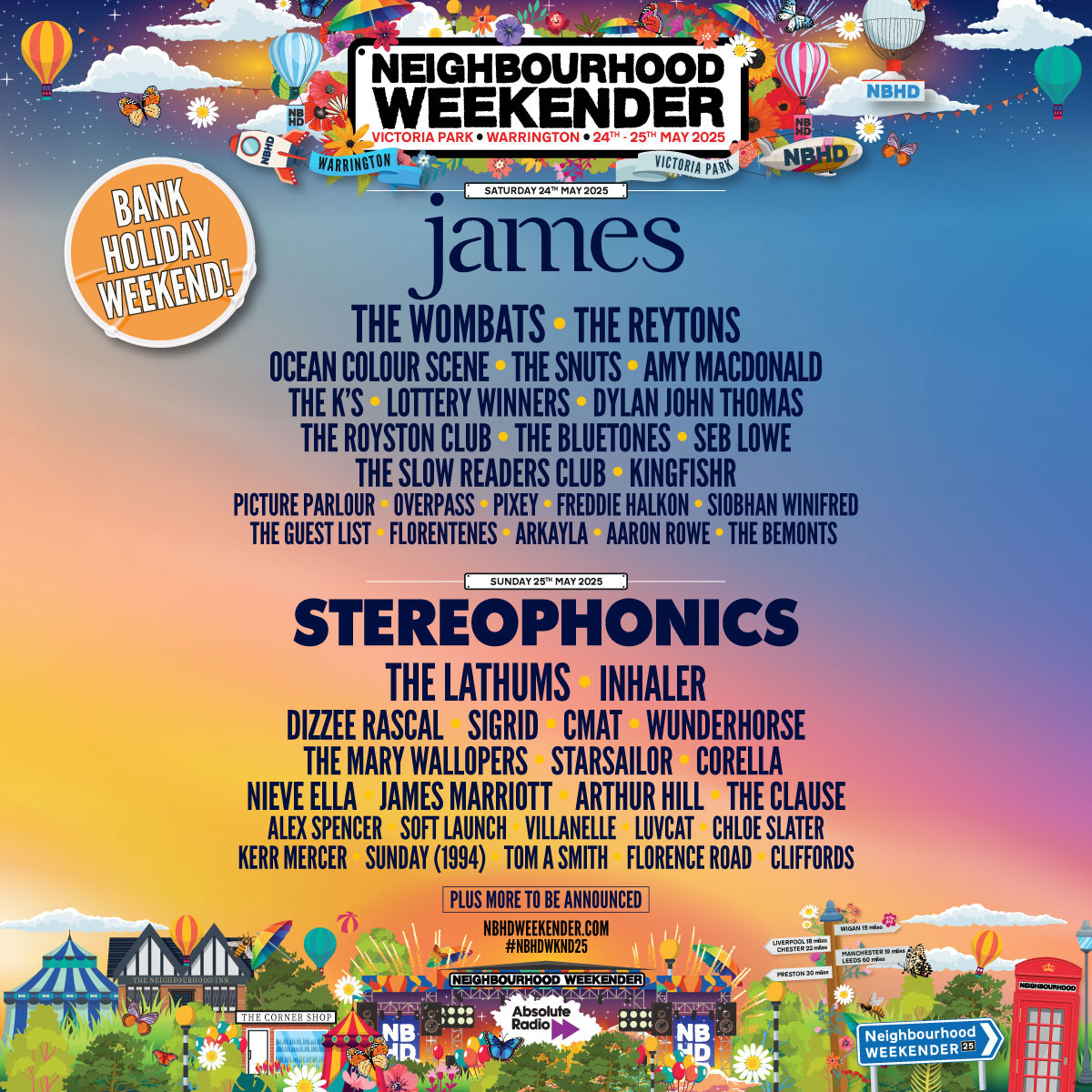 Neighbourhood Weekender - Aloud.com