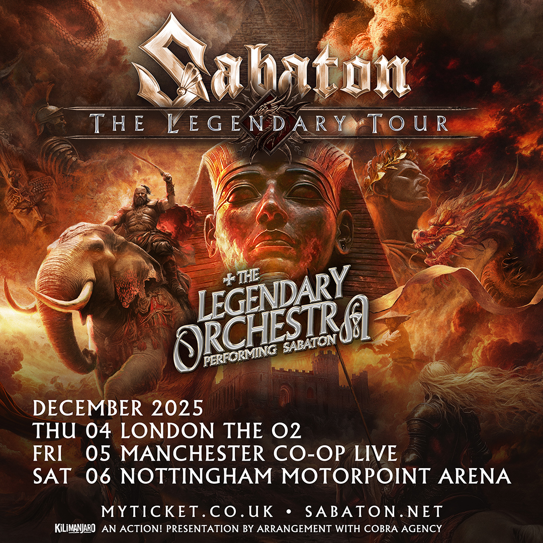 Sabaton - Planet Rock Tickets